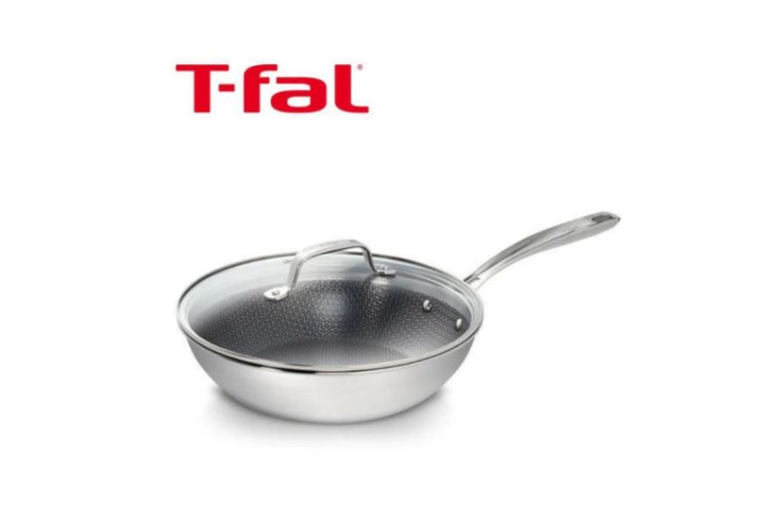 星Club精選！T-Fal中式不鏽鋼不粘鍋帶蓋 原價129.99特價49.99 | 事事如意生活網站