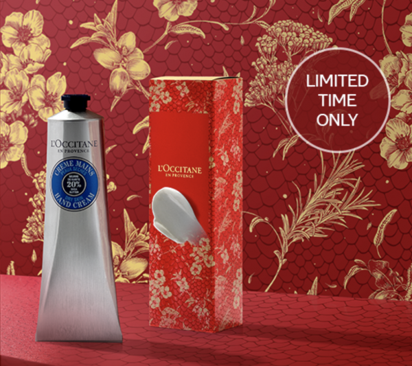 L'Occitane 歐舒丹春節限定款護手霜$38！送禮必備 | 事事如意生活網站